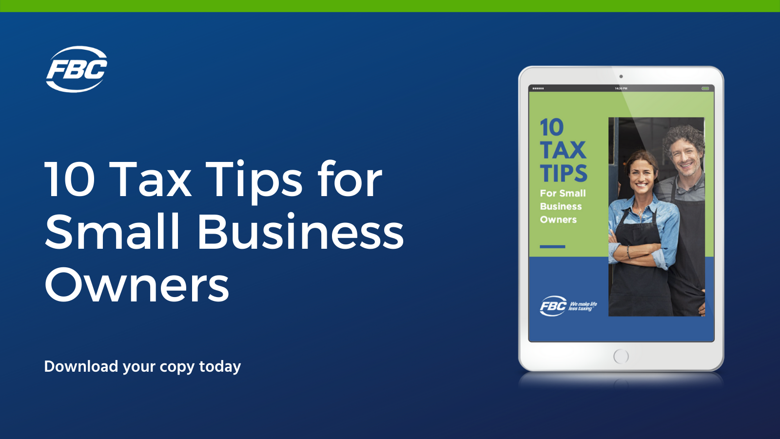 10 Tax Tips for Small Business Owners