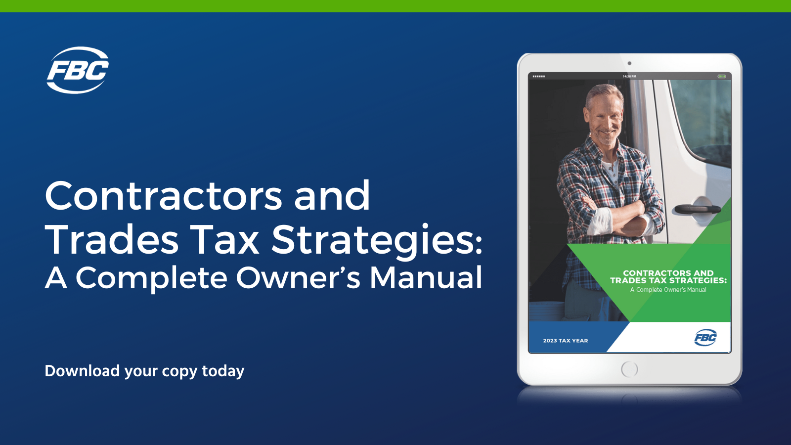 Contractors and Trades Tax Strategies: A Complete Owner's Manual